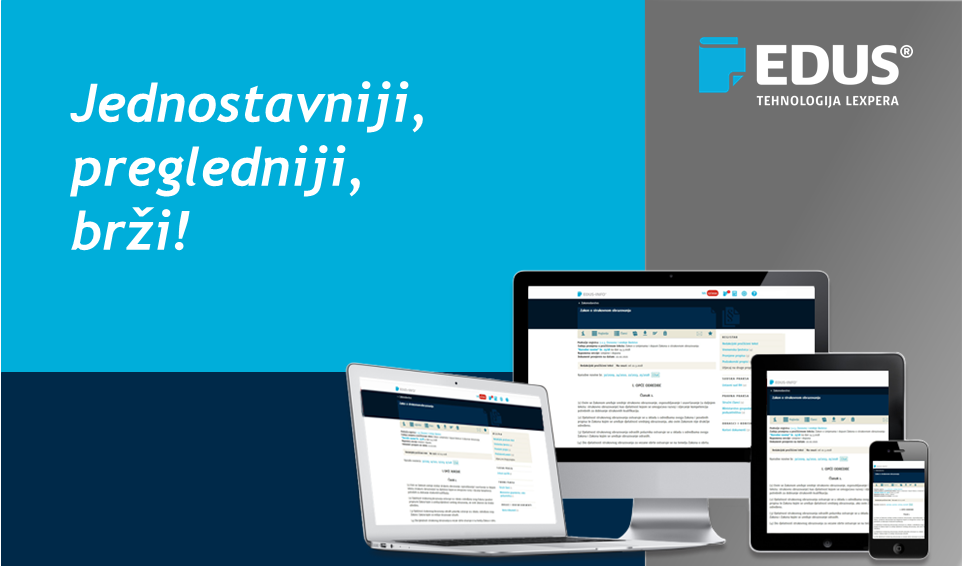 EDUS - Zakon o ustanovama